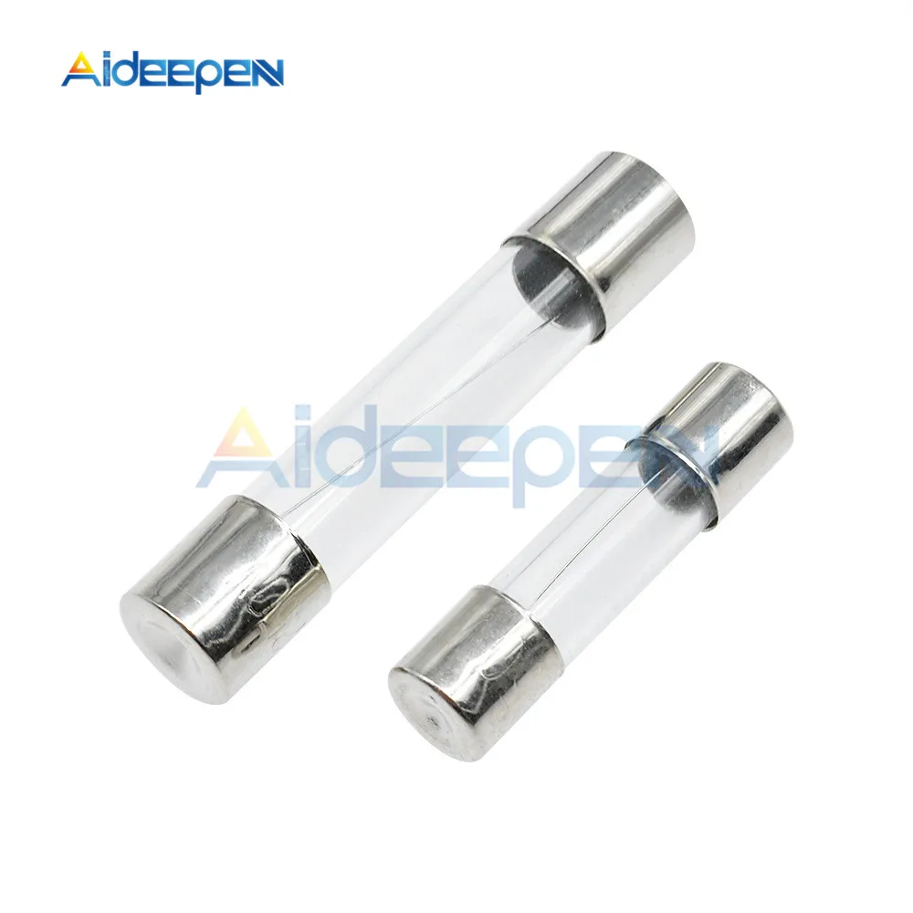 100 шт 250V 5x20mm 6x30mm быстро выдувные стеклянные трубки ...