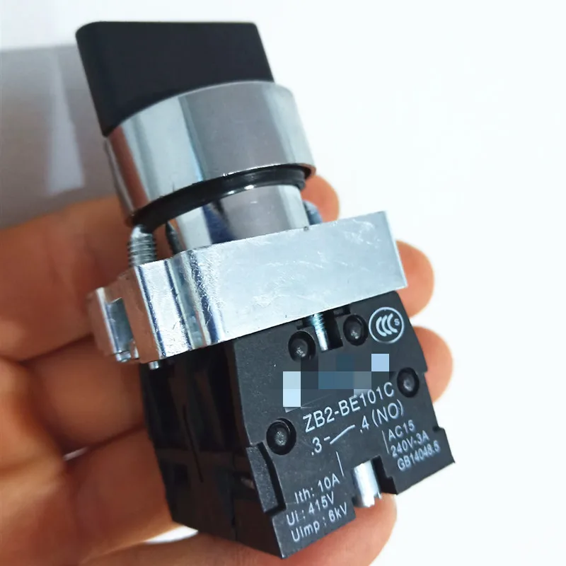 1pc-3-Position-Momentary-Selector-Push-Button-Switch-With-2no-Contacts ...