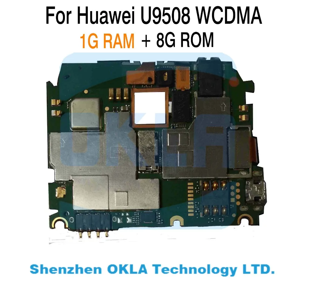 1pcs For Huawei U9508 WCDMA 1G RAM 8G ROM Mainboard Mother board Logic ...