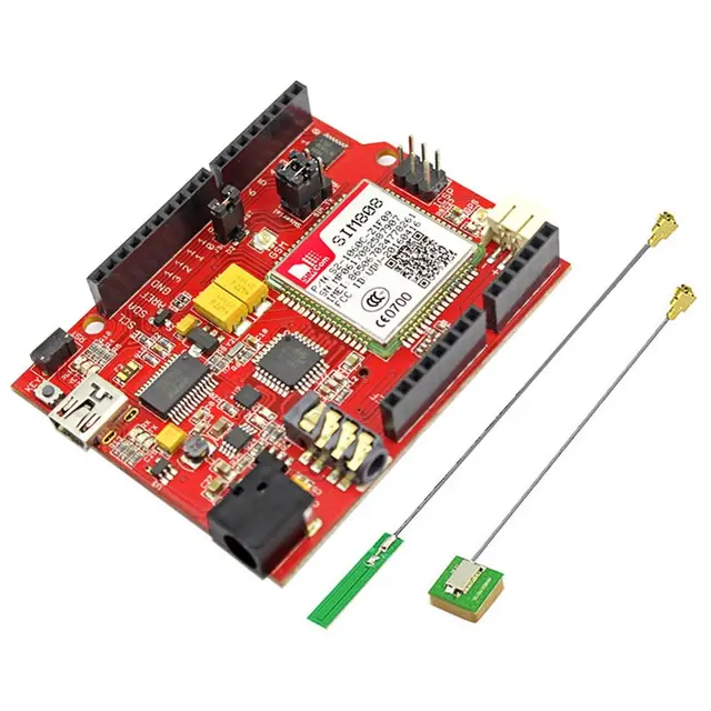 Elecrow SIM808 GPRS GSM for Arduino uno+SIMduino UNO 2 in 1 Development ...