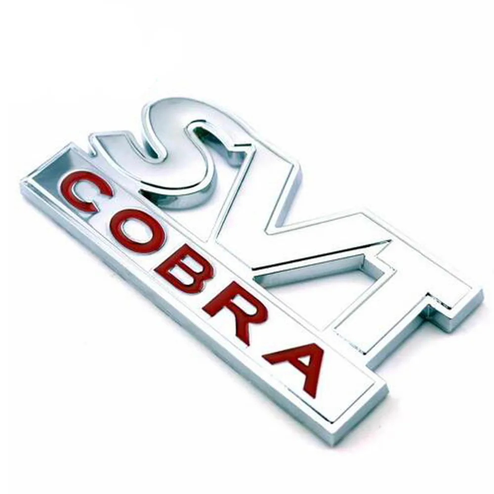 Dsycar 3D Metal SVT COBRA Car Sticker Emblem Badge for Universal Cars ...
