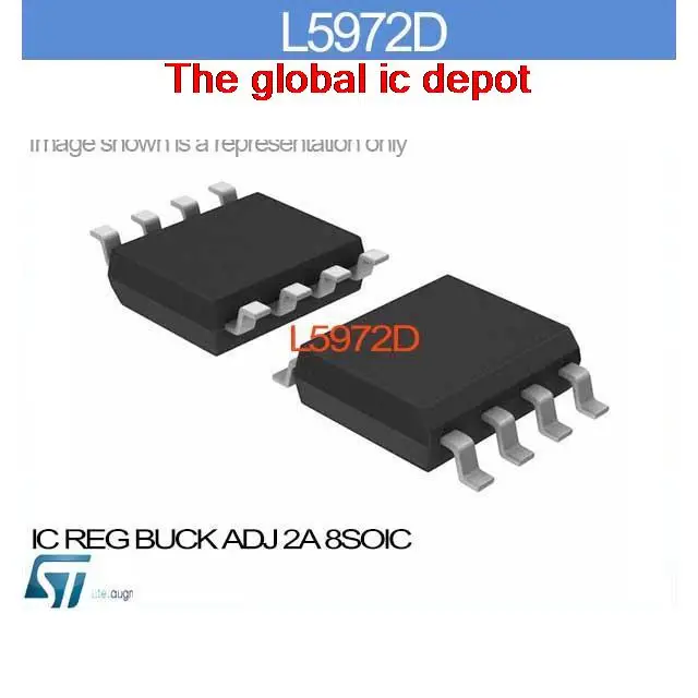 L5972D IC REG BUCK ADJ 2A 8SOIC L5972 5972 L597 5972D L59 5972D|adj|adj lighting - AliExpress