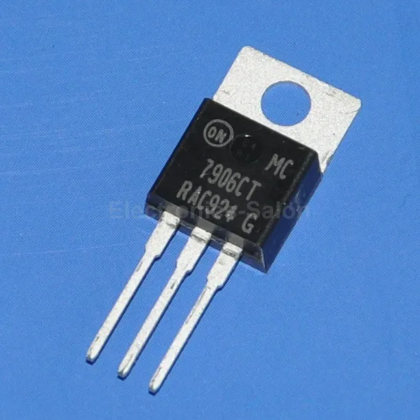 ( 50 pcs/lot ) 7906 IC, Negative 6V Voltage Regulator, MC7906CT ...