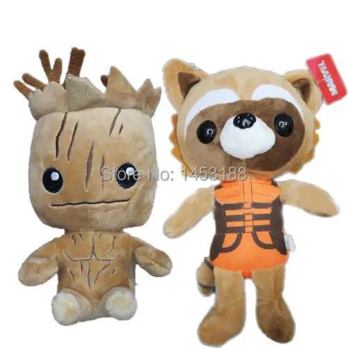 Guardians Of The Galaxy Figures Rocket Raccoon Stuffed Soft Plush Toy ...