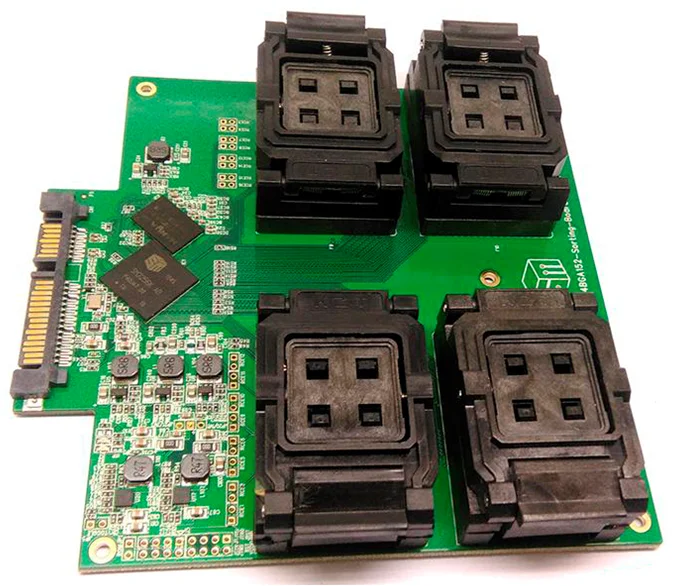 BGA152/132 Test Clamshell Jig SSD Interface Socket Fixture for 1CE/2CE ...