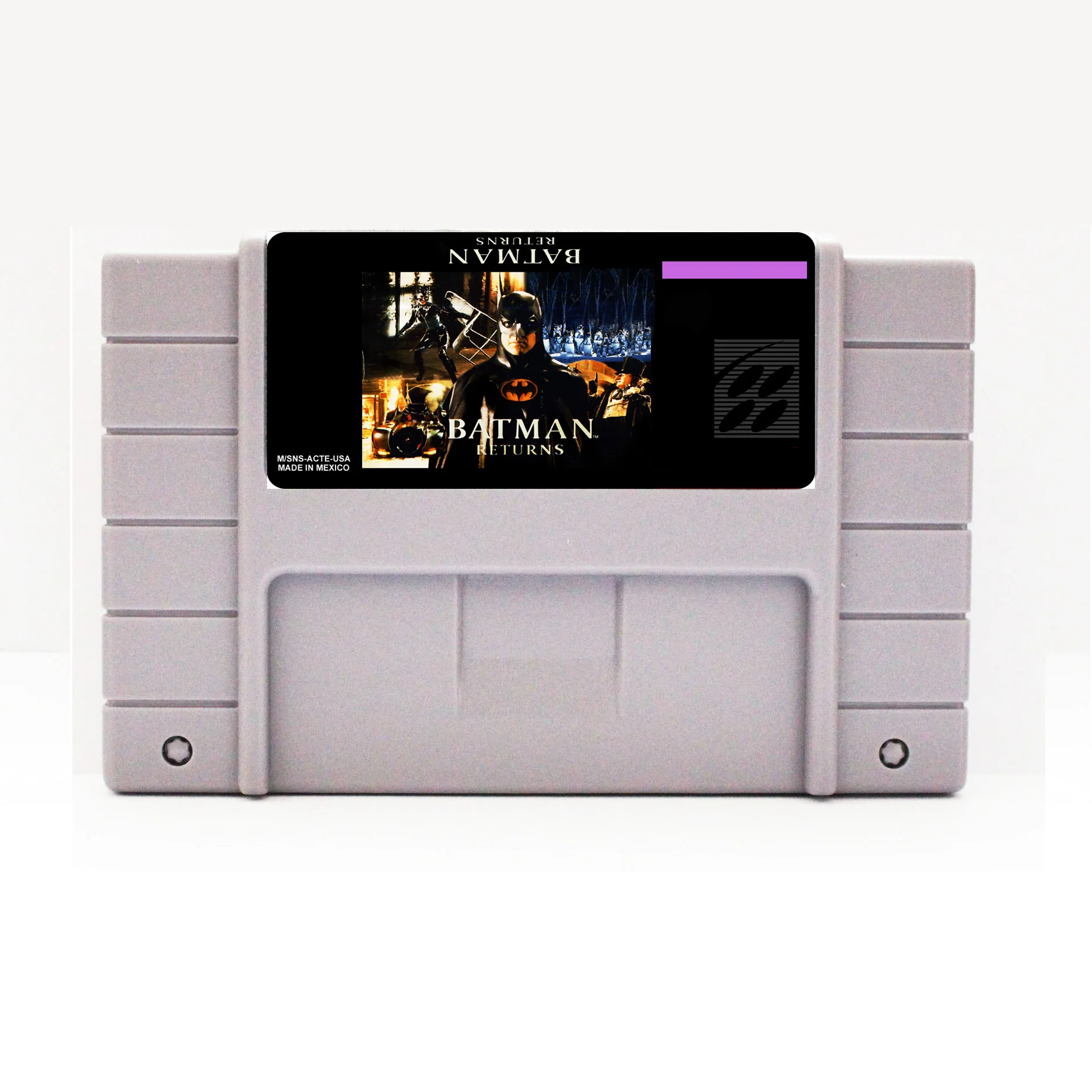 Batman Returns 16 bit For USA NTSC Game Player Big Gray Game Card ...