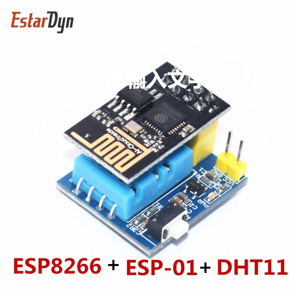 1pcs Esp8266 Esp 01 Esp 01s Dht11 Temperature Humidity Sensor Module