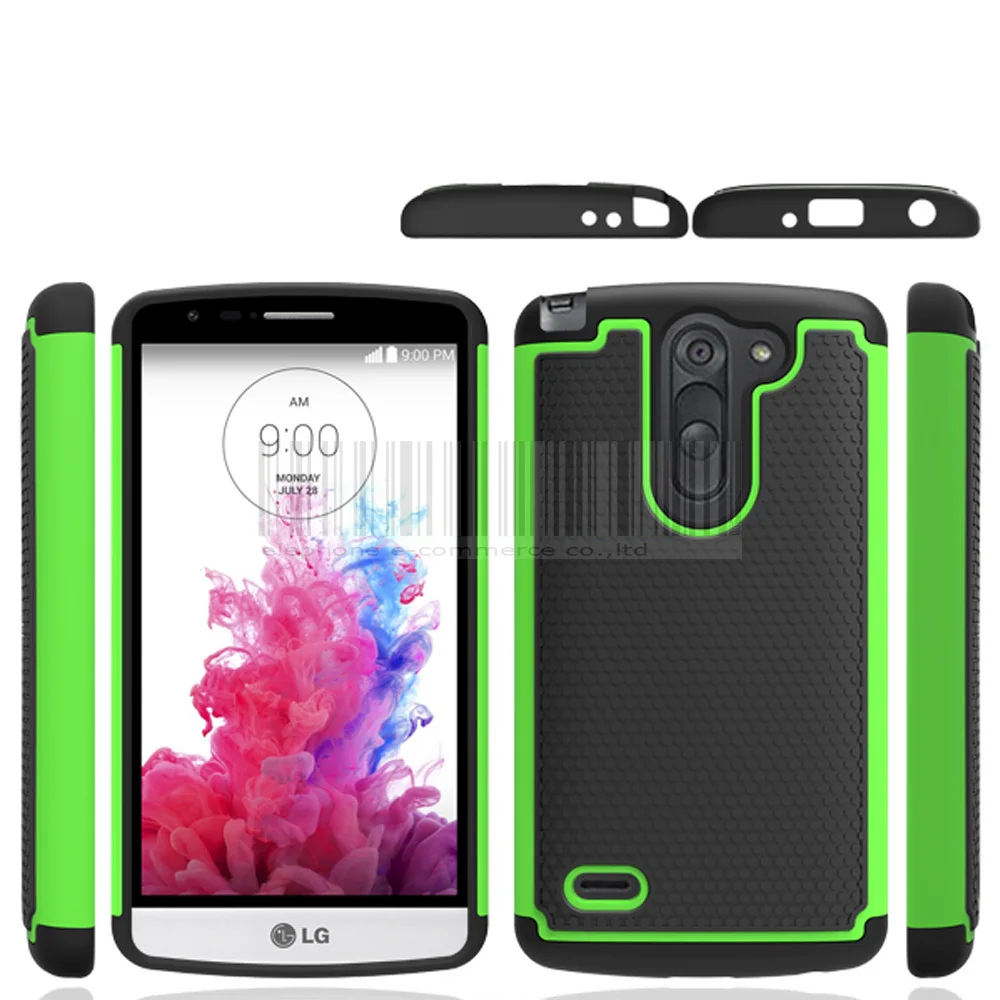 Dual Layer Protective Rugged Impact Hybrid Silicone Rubber Hard Case ...