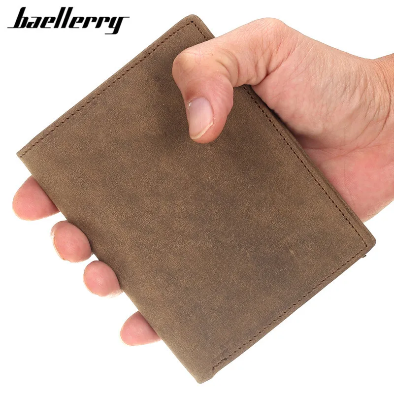 HOT-Sale-Vertical-Vintage-Men-Wallets-High-Grade-Crazy-Horse-Genuine ...