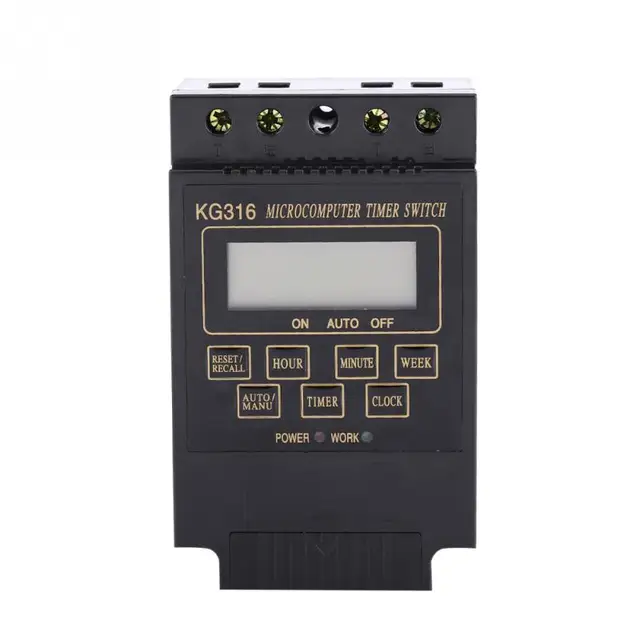 Buy 1pc Accurate Microcomputer Timer Switch With Lcd