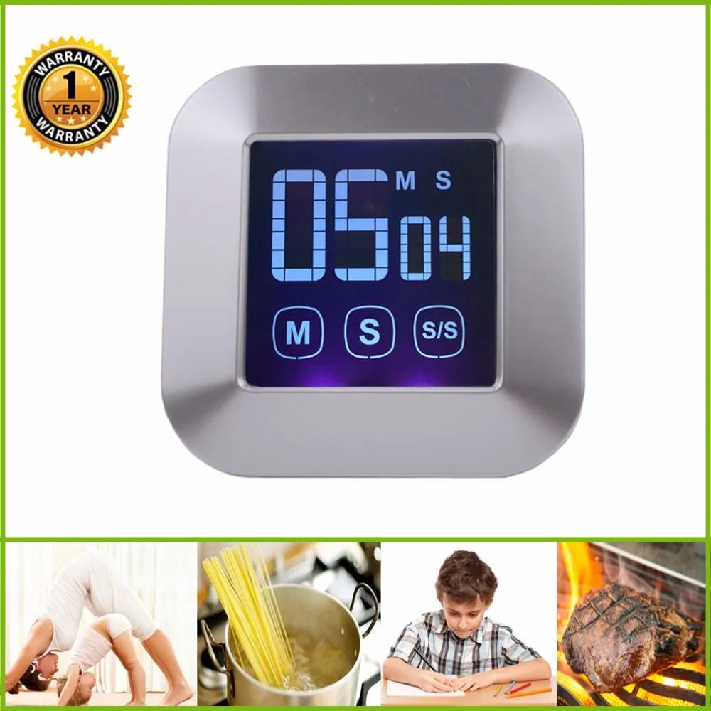 Digital Kitchen Timer, Kitchen Timer, Loud Timer, Touch Screen Kitchen ...