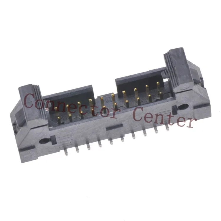 Shrouded IDC Ejector Header IDE Connector For Samtec 2.54mm Pitch 20Pin ...