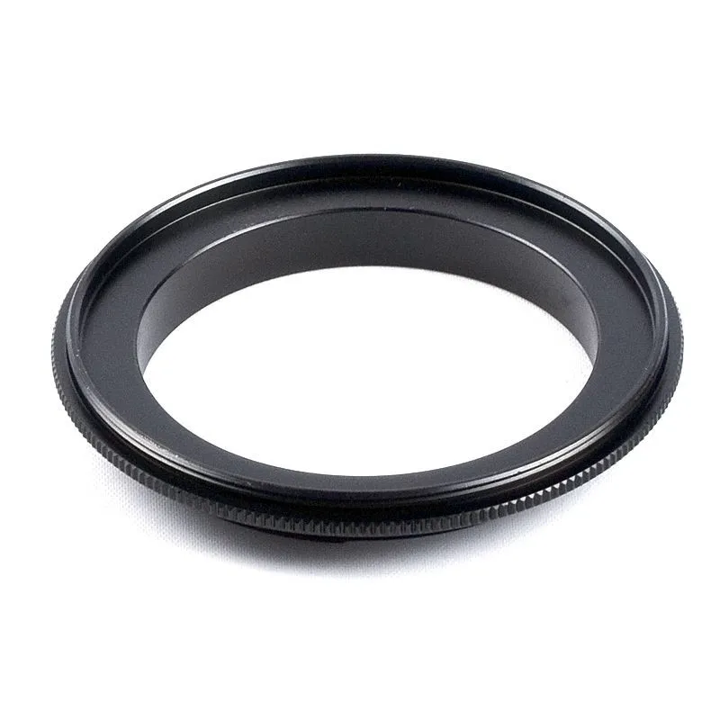 52/55/58/62/67/72/77mm Aluminum Camera Macro Lens Reverse Adapter Ring ...