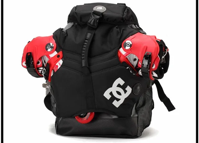High quality!DC Skating Backpack for Inline Skates Bag Size Middle Bags ...
