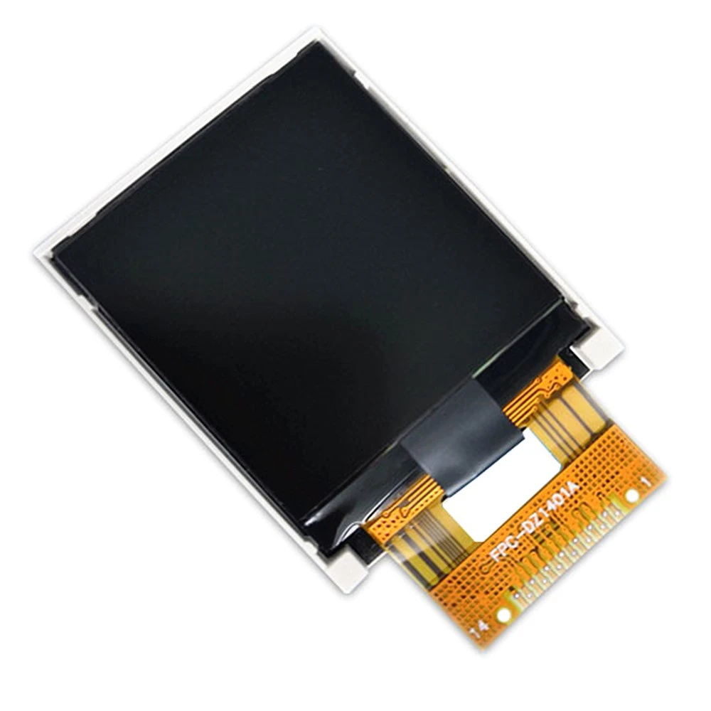 1.44 inch TFT serial port LCD display 14PIN ST7735S drive 128x128 HD ...