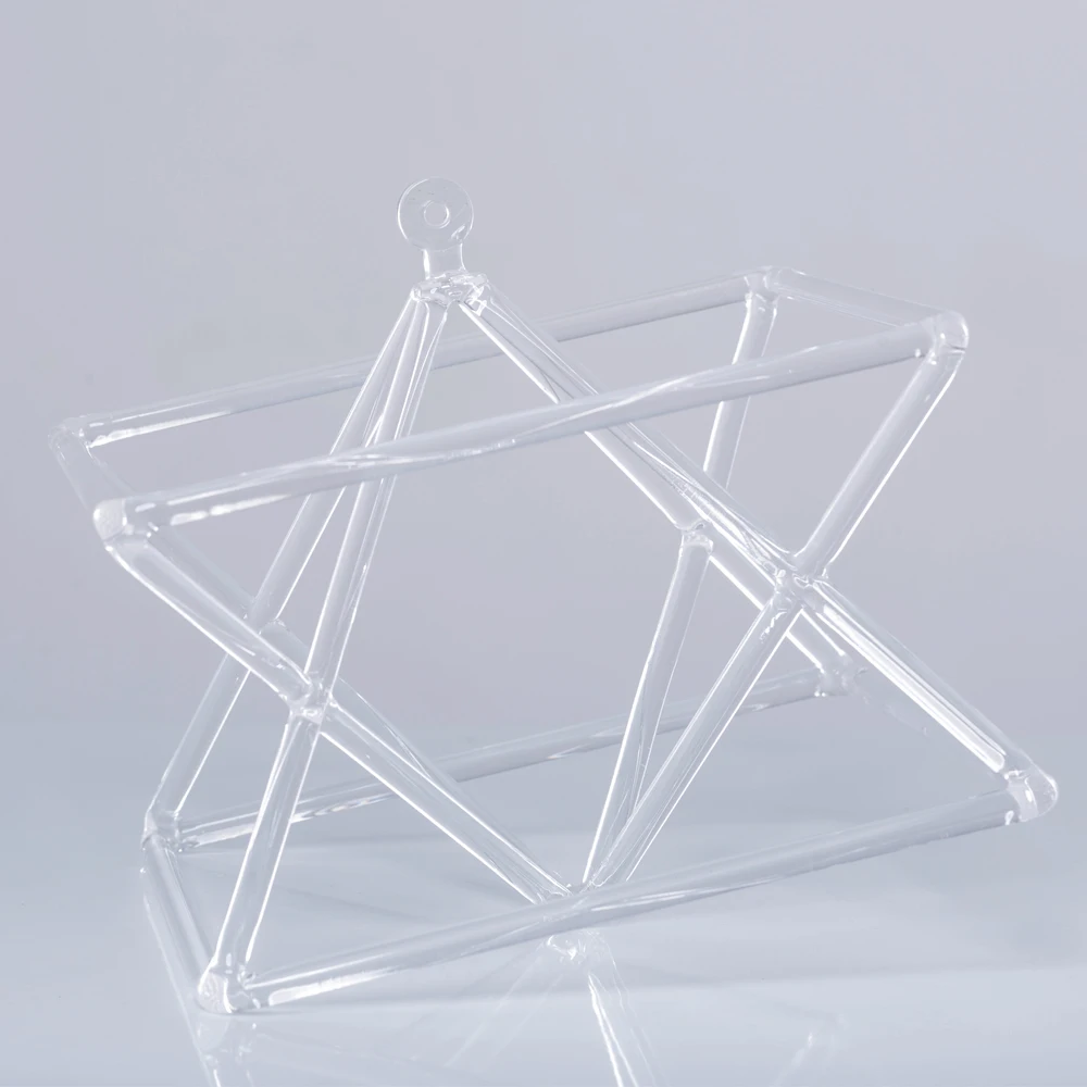 Magic Merkaba 6 inches crystal singing pyramid for healing energy ...