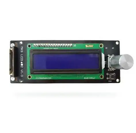 5 unids 3D reprap impresora LCD MKS LCD1602 mini pantalla inteligente ...