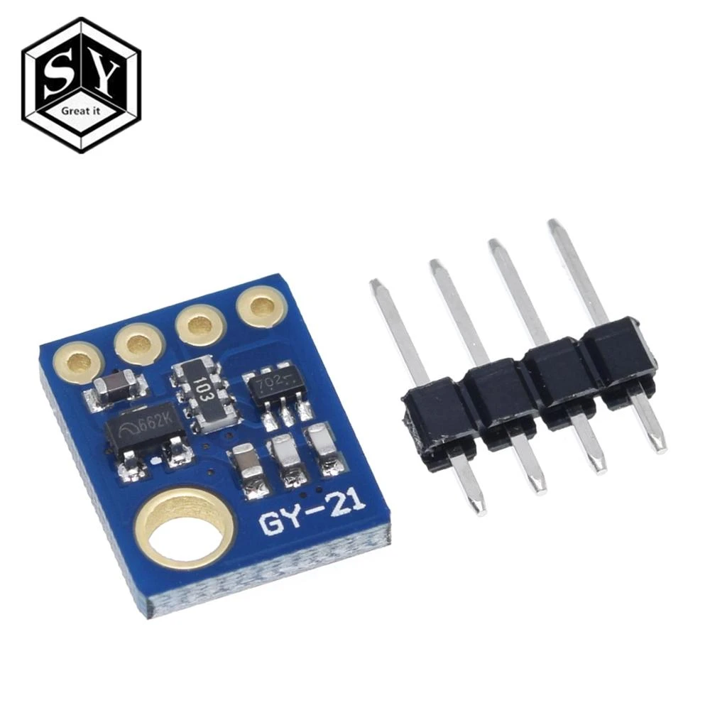 Si7021 GY 21 gy 21 Module Industrial Humidity Sensor I2C IIC Interface ...