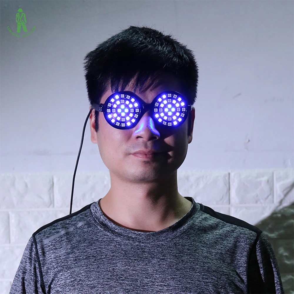 Free Shipping Multi Color Strobe LED Flash Glasses For Dance Party ...