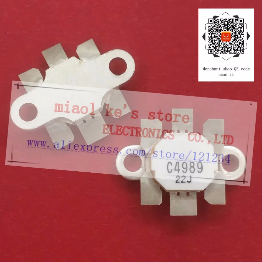 100-Original-2SC4989-C4989-12-5V-35V-20A-65W-520MHz-T-40E-ORIGINAL-RF ...