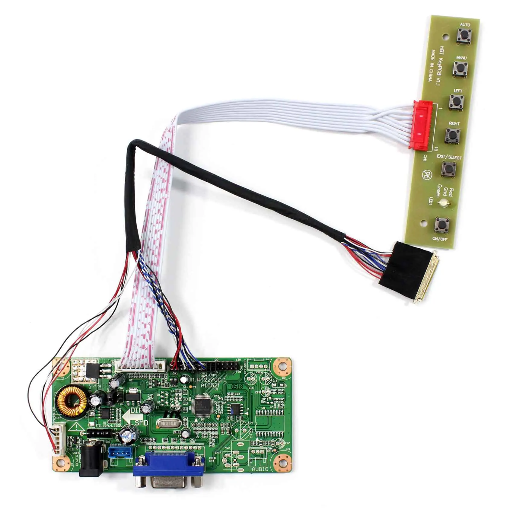 VGA-LCD-Controller-Board-For-14inch-15-6inch-LTN140AT02-B156XW02 ...