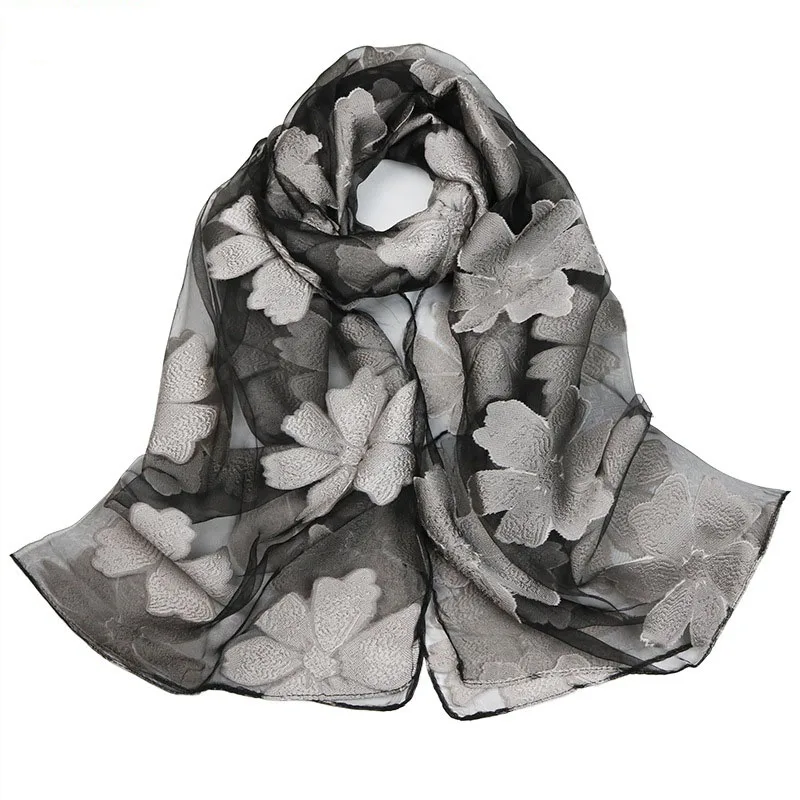 10pcs Wholesale Scarf Spring Silk Scarf Fashion Accessories Elegant ...