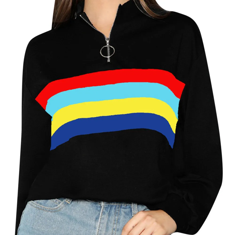 Kancoold Hoodies Outwear Hip Hop Pink Sweatshirt Clothes Women Fat Long