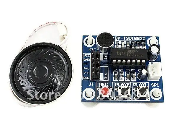 Aliexpress.com : Buy ISD1820 Voice Recording Playback Module With MIC ...