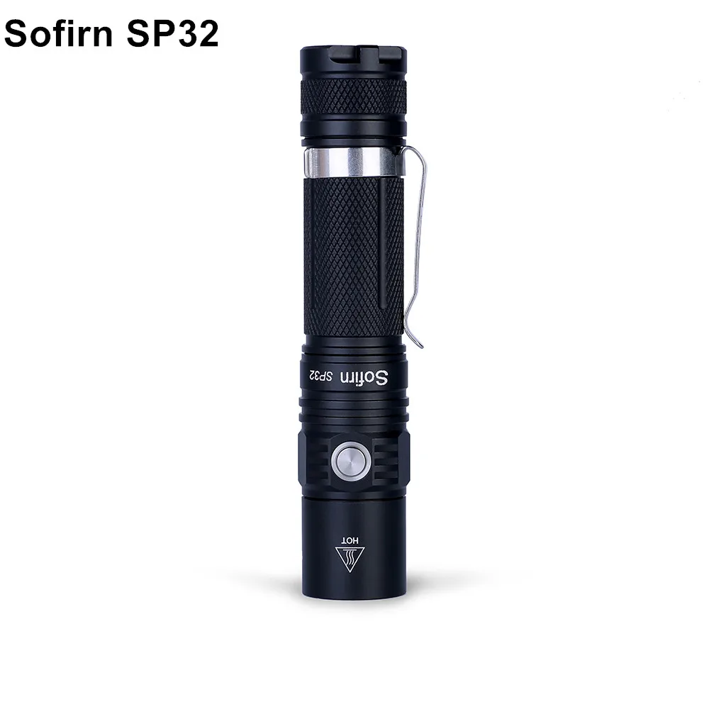 Sofirn SP32 портативный светодиодный светильник 18650 Cree XPL2 1000 ...