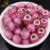 10pcs Rondelle Glitter Round Big Hole Murano Resin Beads Spacer Fit ...