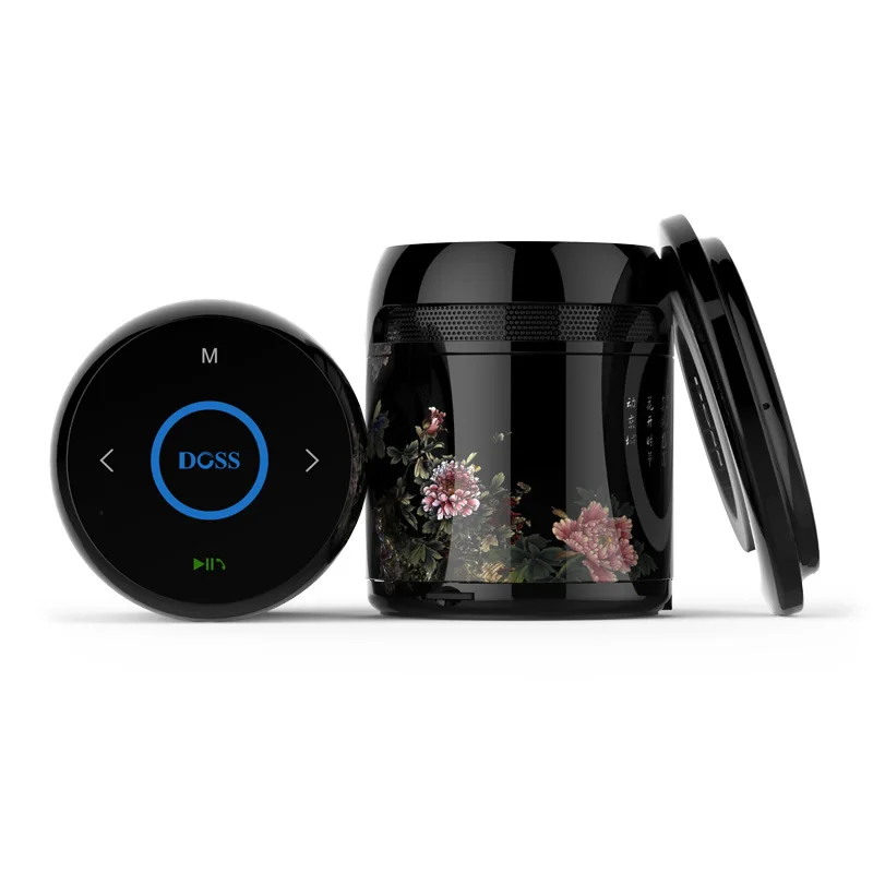 동양 클래식 블루투스 스피커 무선 충전기 서브 우퍼 스피커 도자기 지원 Nfc Tf 카드 전화 태블릿에 대 한 클래식 블루투스 스피커 무선 충전기bluetooth