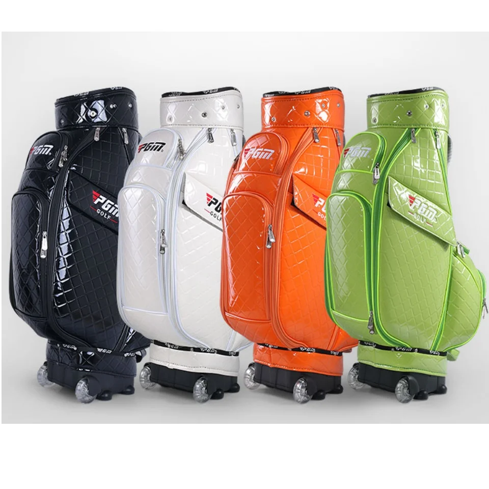Golf Trolley Bag with Bag Cap Standard Golf Bag 5 Divisions Hidden Golf Trolley Bag with Bag Cap Standard Golf Bag 5 Divisions Hidden