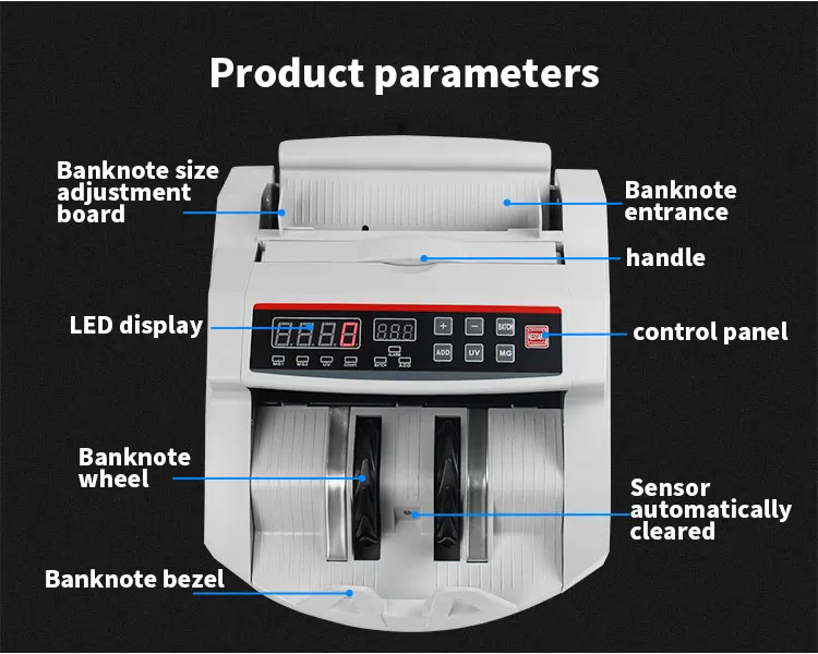 2108 UV/MG Money Counter Bill Counter Machine - 1NOWmy Digimate: Best ...