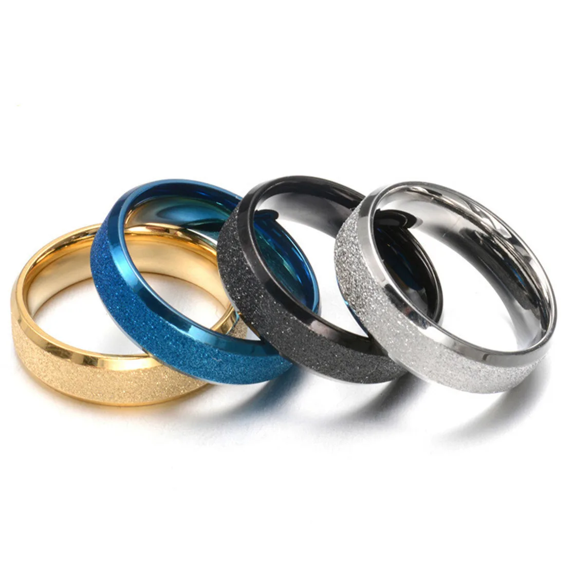 Pearl Sand Wedding Fashion Rings Couple Women Designer Jewelry Luxury ...