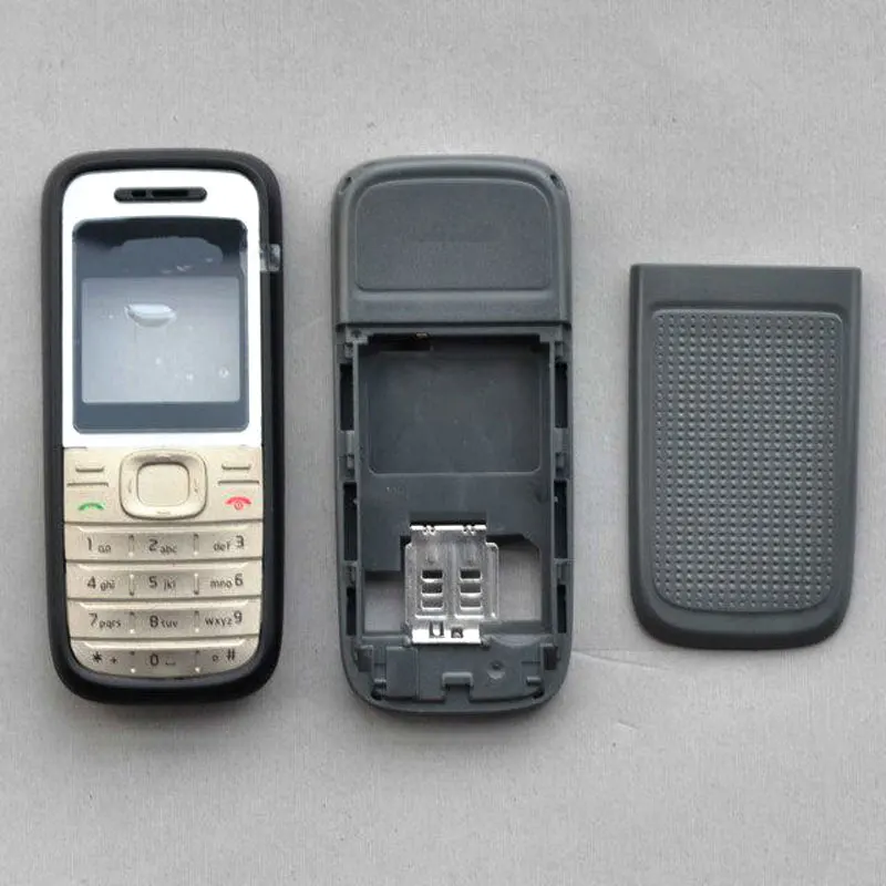 Carcasa-completa-para-Nokia-1200-cubierta-frontal-con-pantalla-de ...