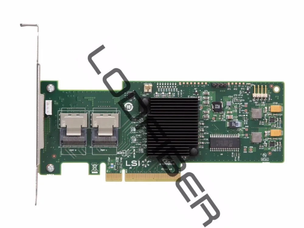 IBM server aid M1015 46M0831 PCI Express 2.0x8 로우 프로파일 SATA / SAS RAID ...