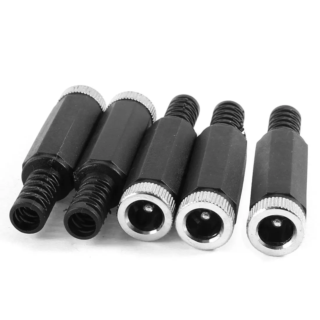 IMC Hot 5 Pcs 2.1mm x 5.5mm Female DC Power Socket Jack Connector ...