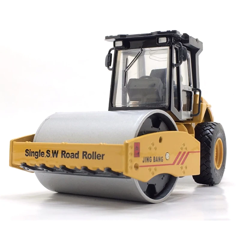 1:60 Alloy Road Roller Model Children's Educational Toys Truck ...