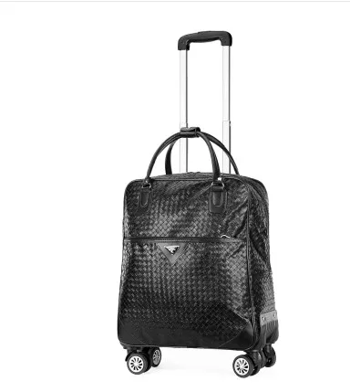 Brand 22 inch Women travel luggage Trolley Bag on wheels Travel ...