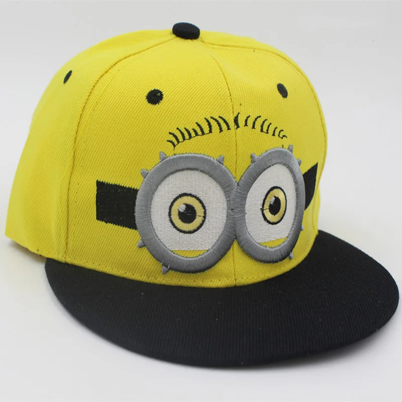 Novelty Cartoon Parental Baseball Caps Fashion Hip Hop Snapback Minions ...