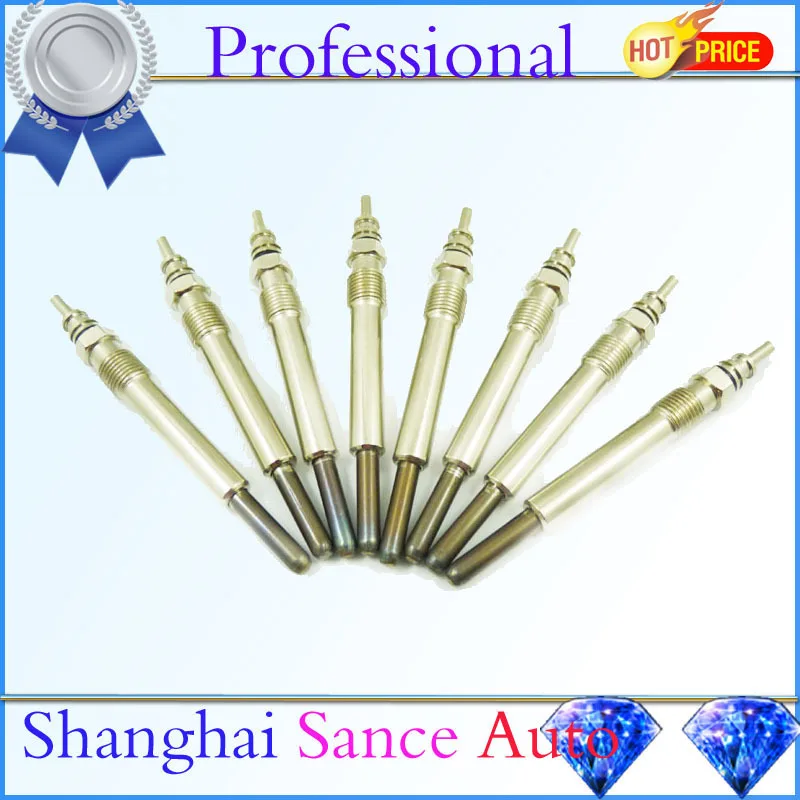 Set of 8 Pieces Diesel Glow Plug 0011592001 0250201038 0250201054 For ...