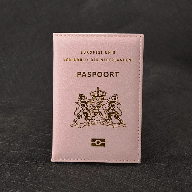 Netherlands Passport Cover Soft Pu Leather New Holland Women Covers For Passport Holder