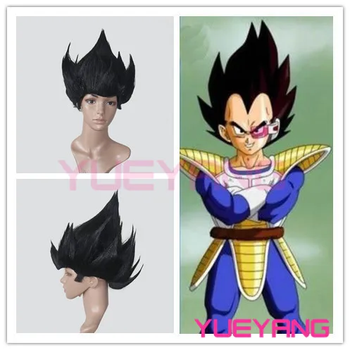 Envío de la alta calidad de Dragon ball Z Vegeta cosplay peluca|wig cap ...