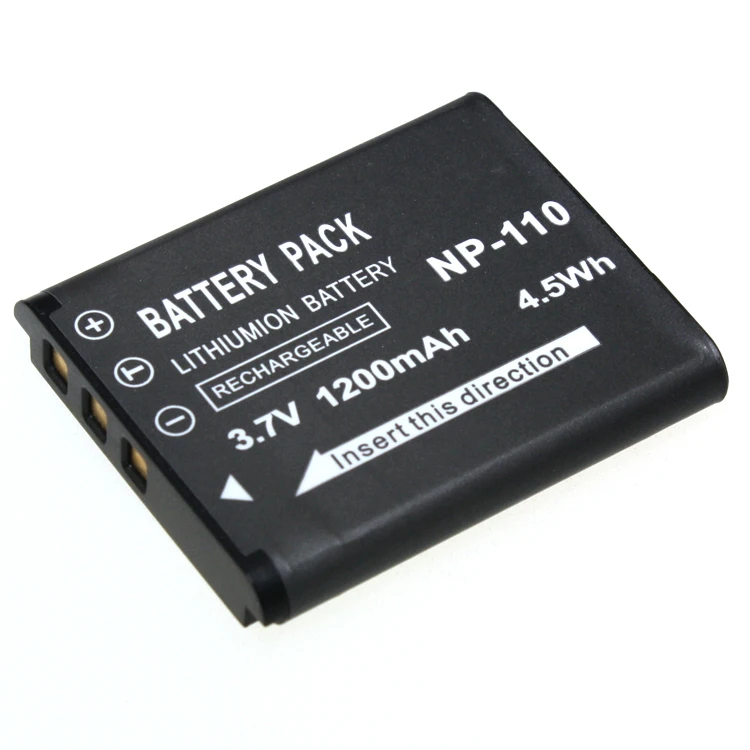 1PCS High Quality NP110 NP 110 NP 110 Rechargeable Camera Battery For ...