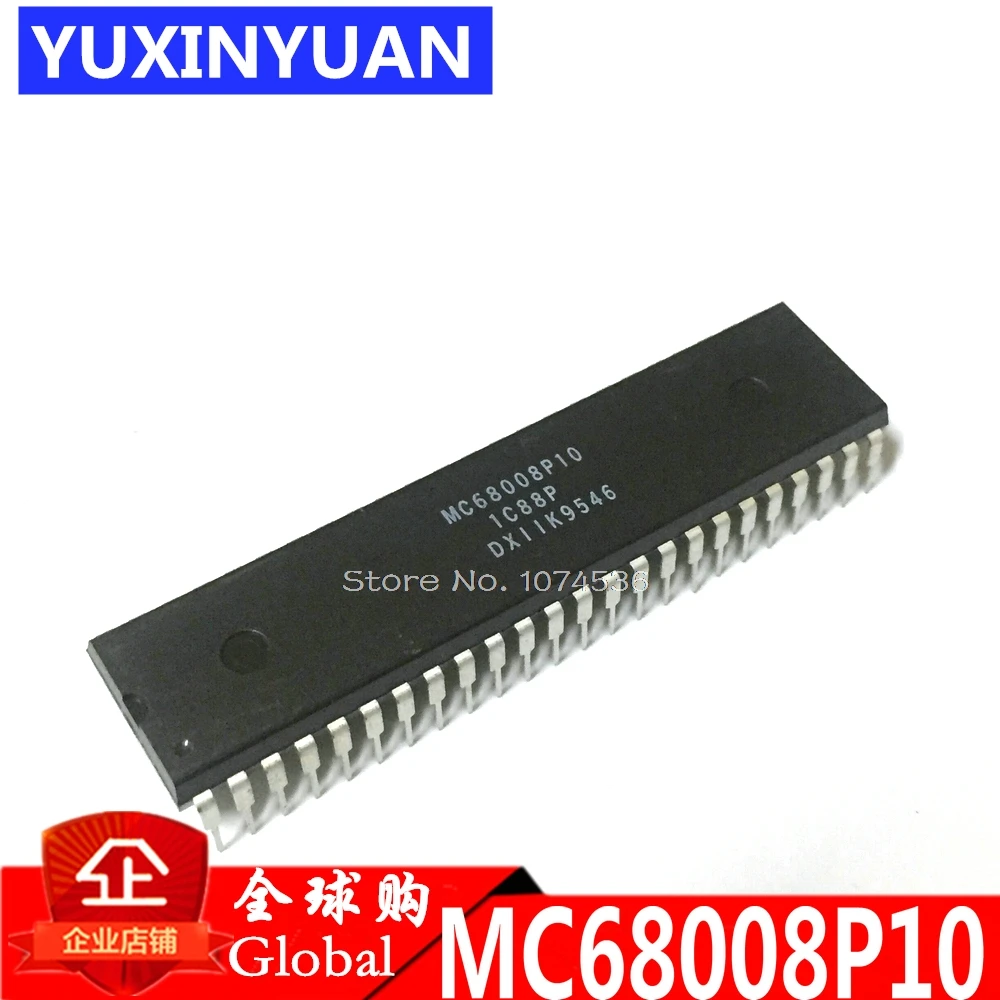 Microprocesador MC68008P10 MC68008P MC68008 DIP48 de 16 bits con Bus de ...
