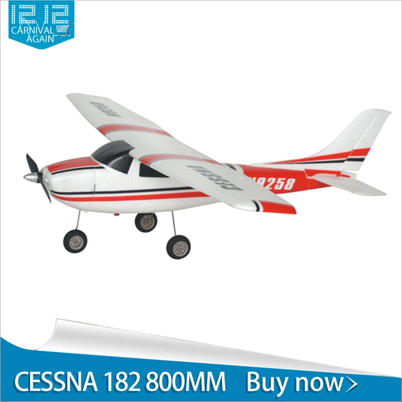 N9258-RC-Small-cessna182-800-frame-kit-plus-Motor-radio-controlled ...