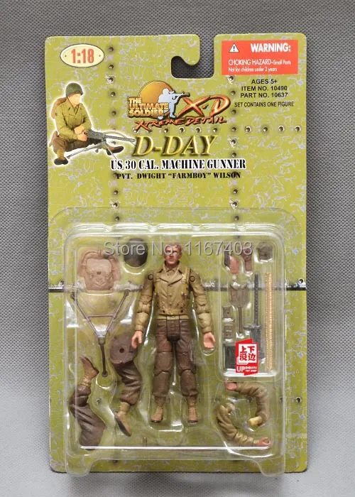 WW2 The US Infantry army rifleman toy soldiers action figure juguetes ...