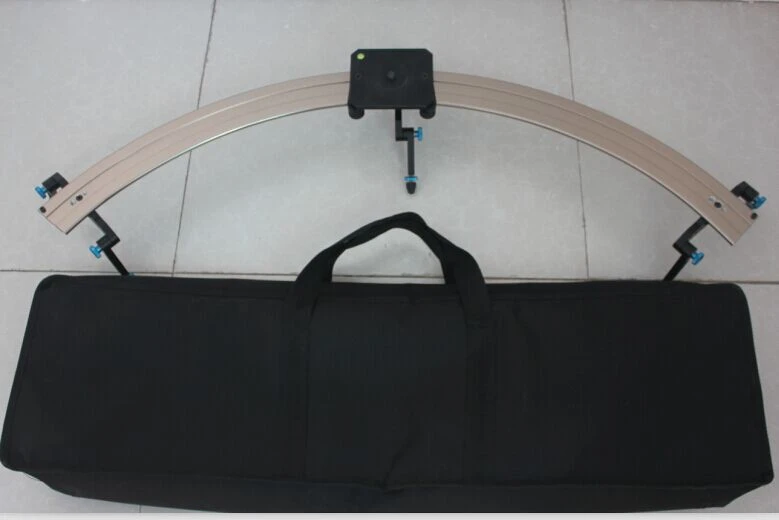 90 degree and 120cm diameter Arc and curved camera slider for max 8 kg ...