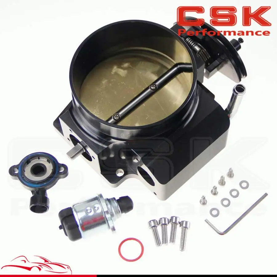 92mm throttle body + TPS IAC Throttle Position Sensor for LSX LS LS1 ...