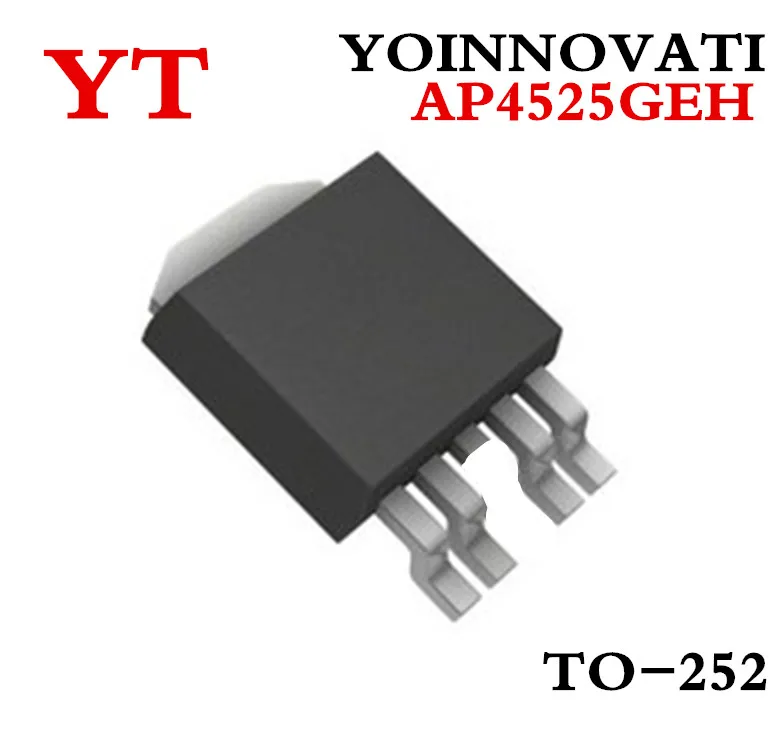 20 개/몫 AP4525GEH AP4525 4525GEH TO 252 5 IC 최고의 품질|반도체 집적회로| - AliExpress